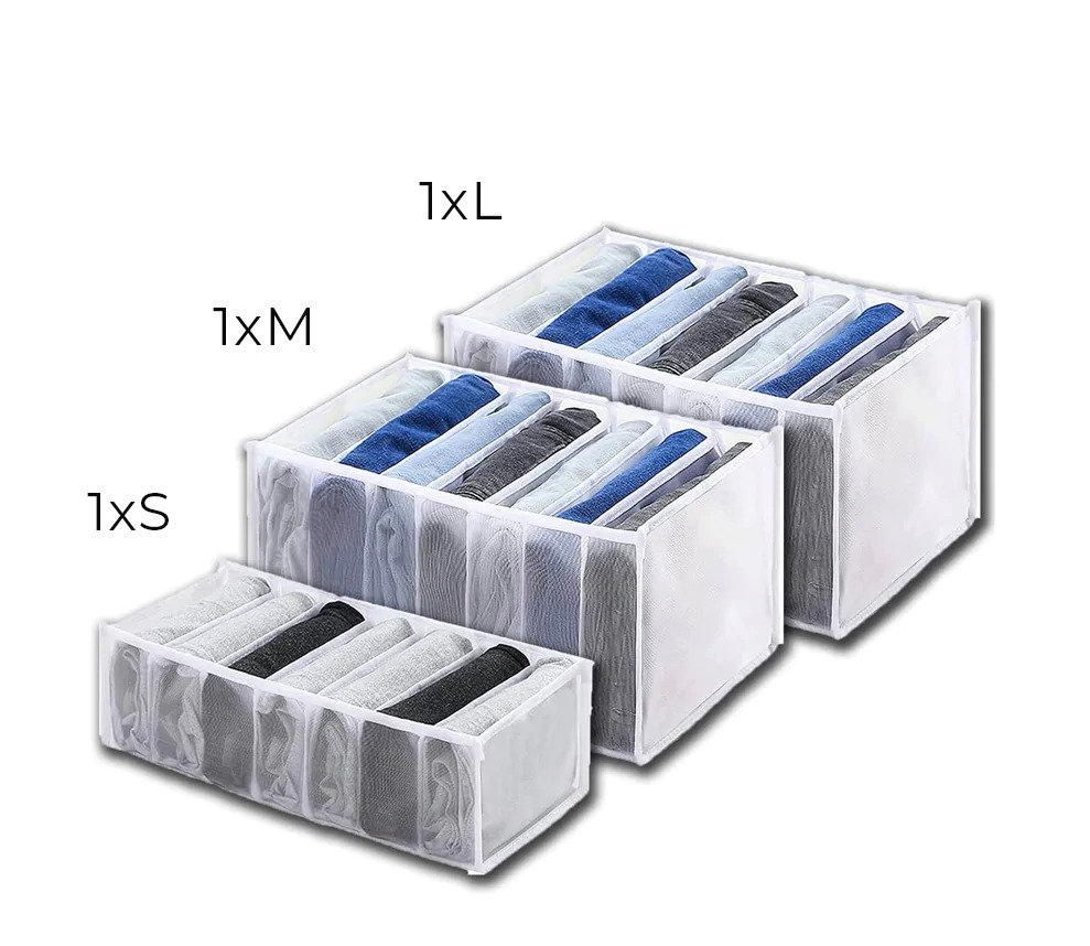 Storage box kit to organize your drawers (x3) – MINOPIA
