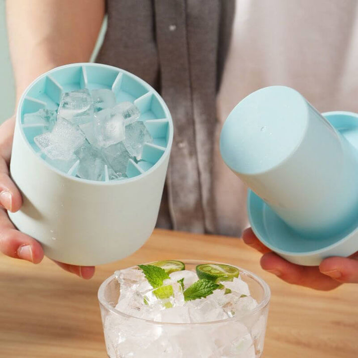 Ice cubes ready in one gesture, without breaking or effort (x2) – MINOPIA